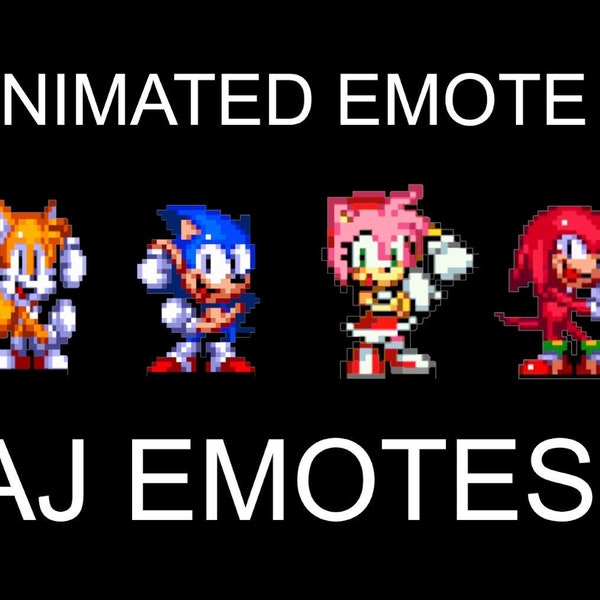 Sonic Emote Bundle - Etsy