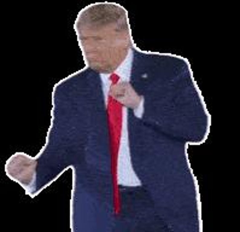 ANIMATED Donald Trump Dance Emote Twitch or Discord, Kawaii Emotes ...