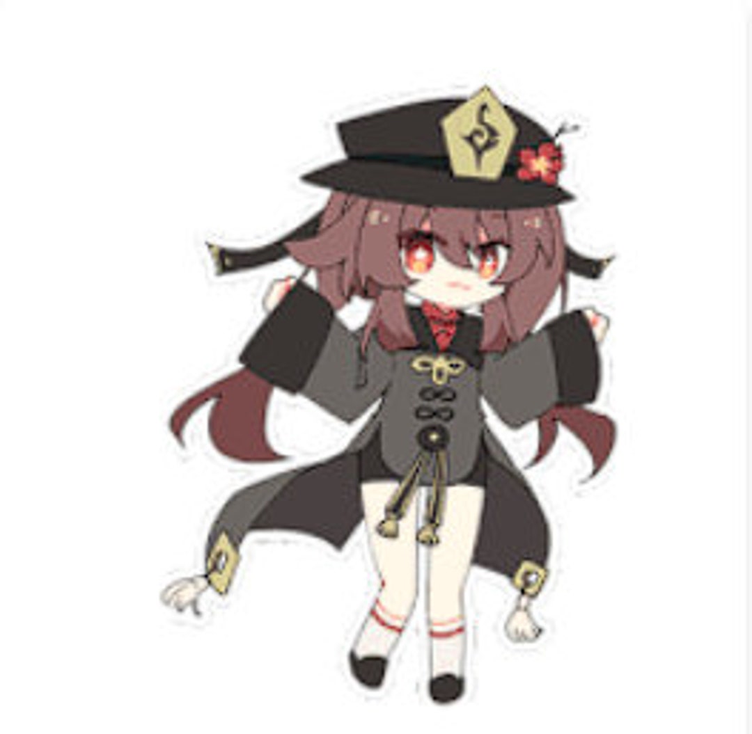 Genshin Impact Hutao Dancing Animated Emote - Anime Twitch Emote - Etsy