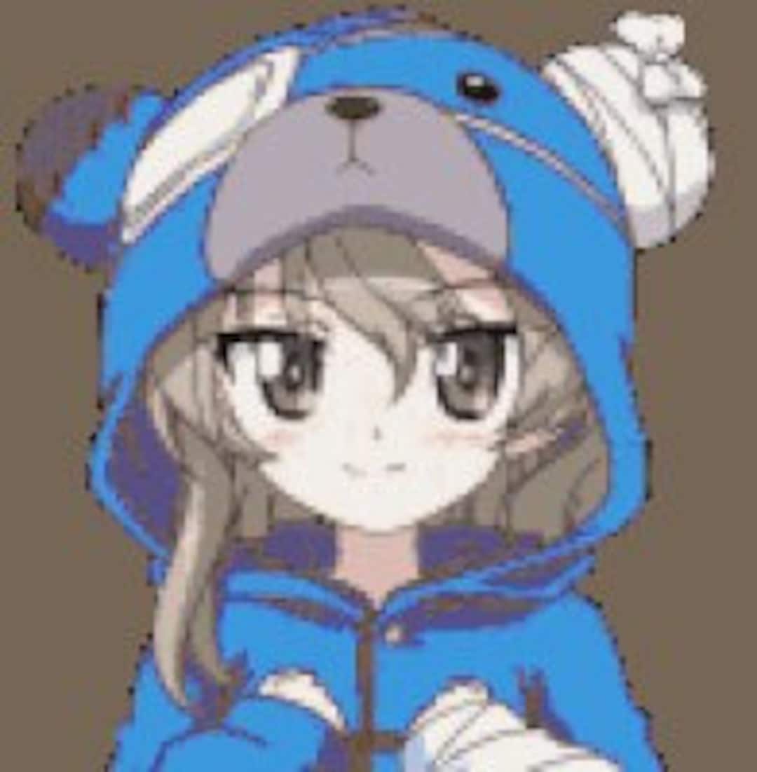 ANIMATED Anime Girl Dancing Emote Twitch or Discord, Kawaii Emotes ...