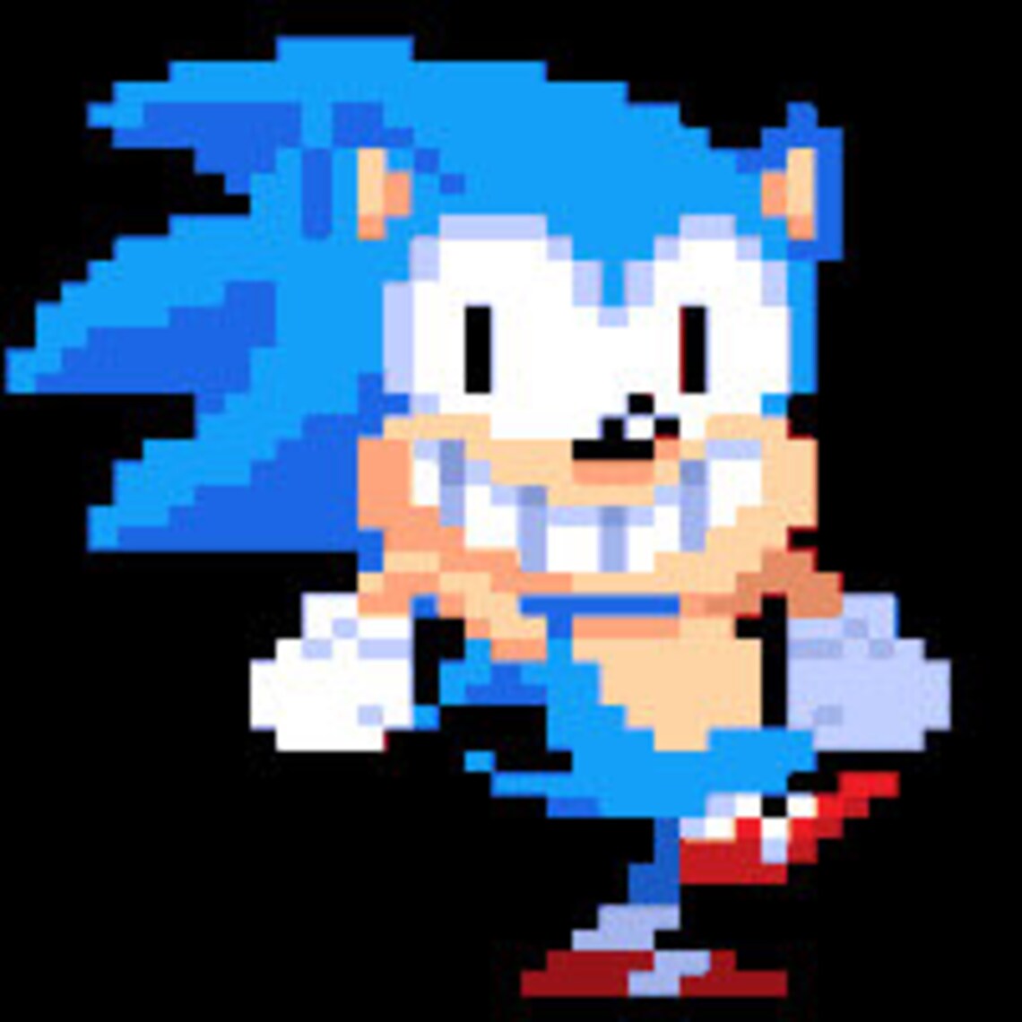 ANIMATED Sonic the Hedgehog HAPPY Emote Twitch or Discord, Kawaii ...