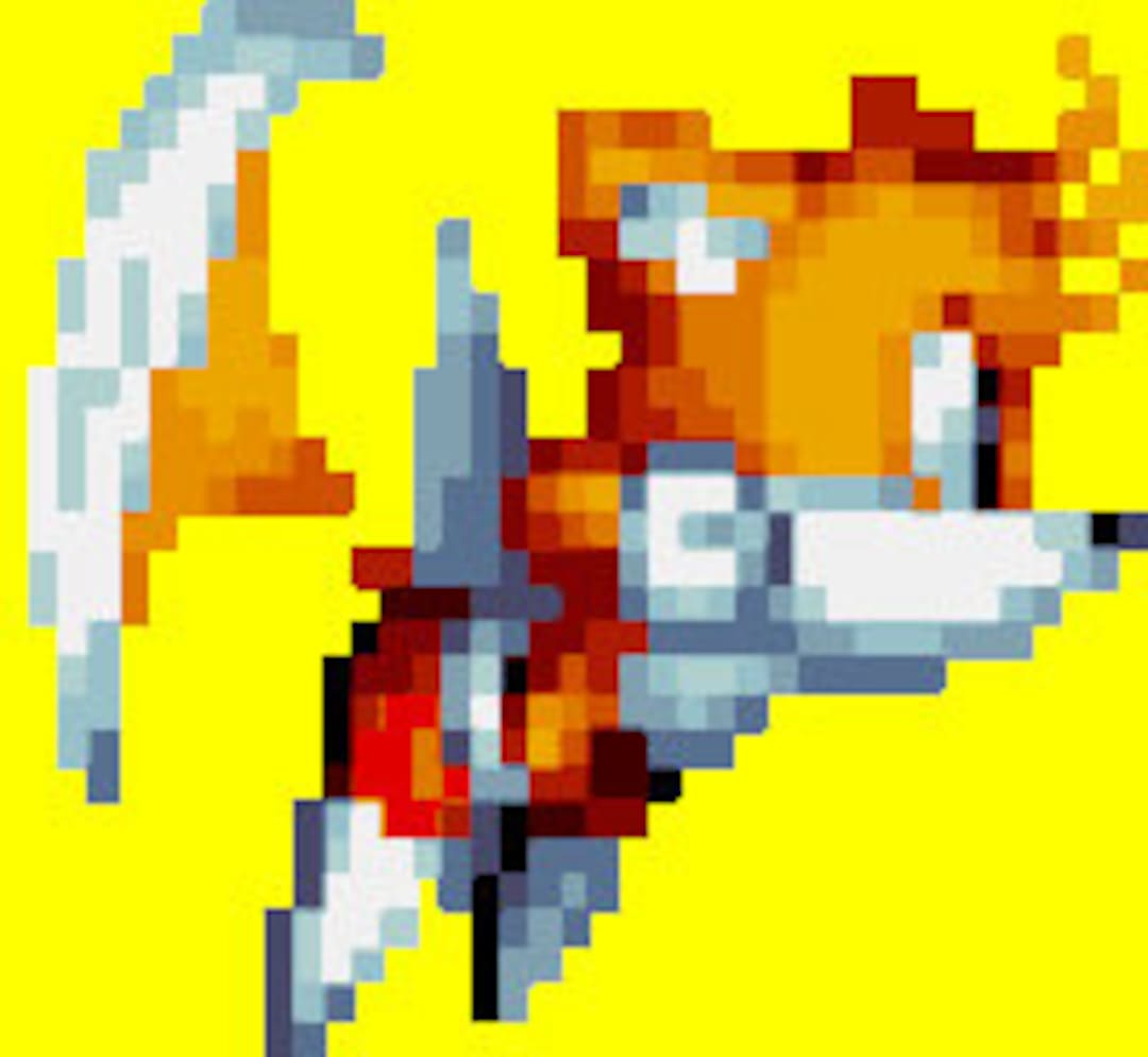 ANIMATED Sonic the Hedgehog Tails Emote Twitch or Discord, Kawaii ...