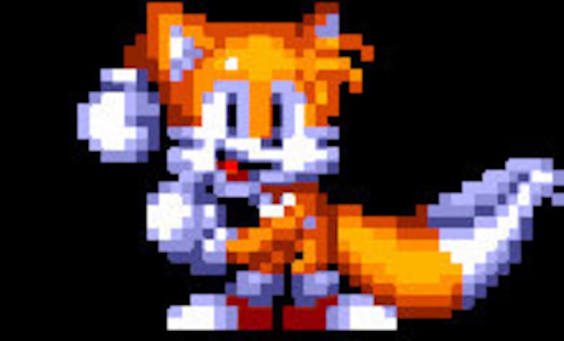 ANIMATED Sonic the Hedgehog Tails Dancing Emote Twitch or Discord ...