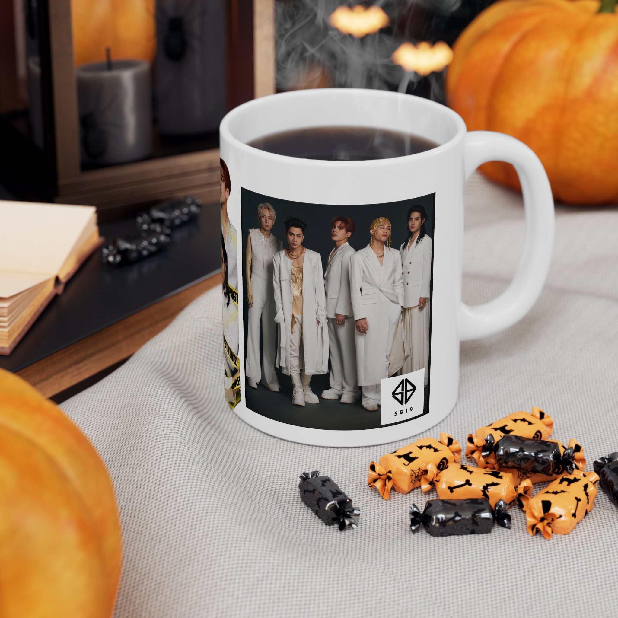 SB19 Mug, 3 Group Images of SB19 All Printed on 1 Mug, A'TIN GIFT, SB19 ...