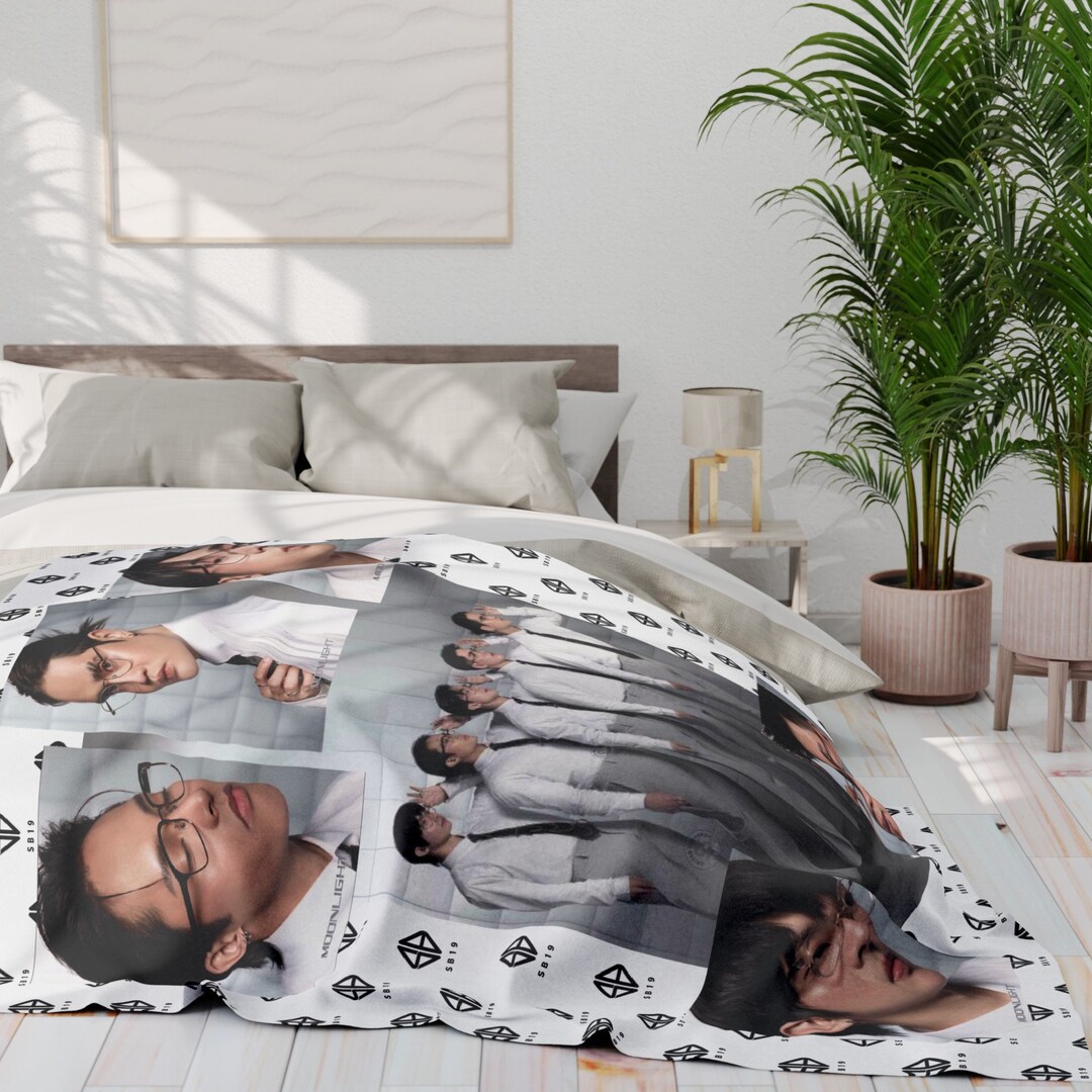 SB19 Moonlight Arctic Fleece Blanket, A'tin Blanket, SB19 Fan-made ...