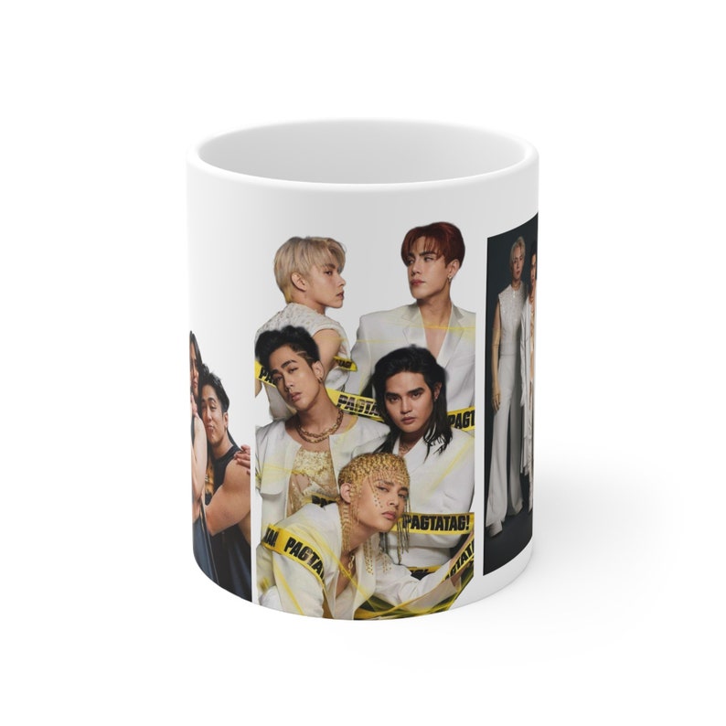 SB19 Mug, 3 Group Images of SB19 All Printed on 1 Mug, A'TIN GIFT, SB19 ...