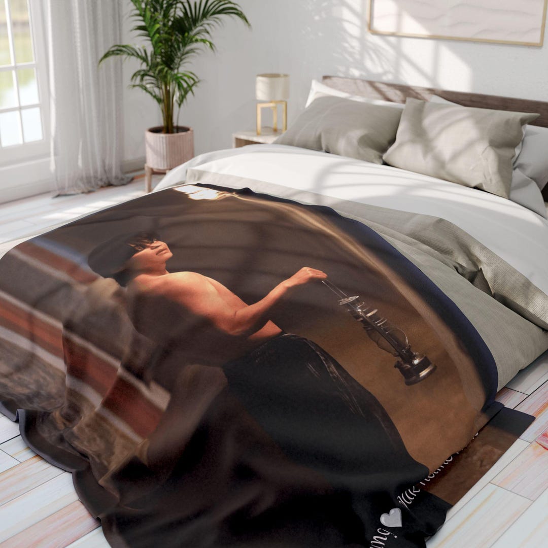 BTS Kim Taehyung Premium Blanket, Best Bts Army Gift, BTS Merch, Kpop ...