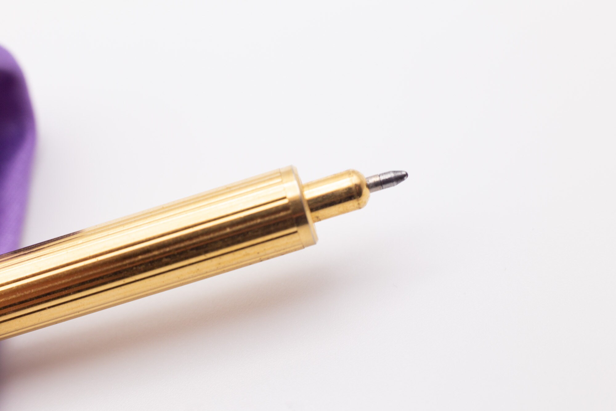 Aurora Hastil Gold Plated Ballpoint Pen - Etsy
