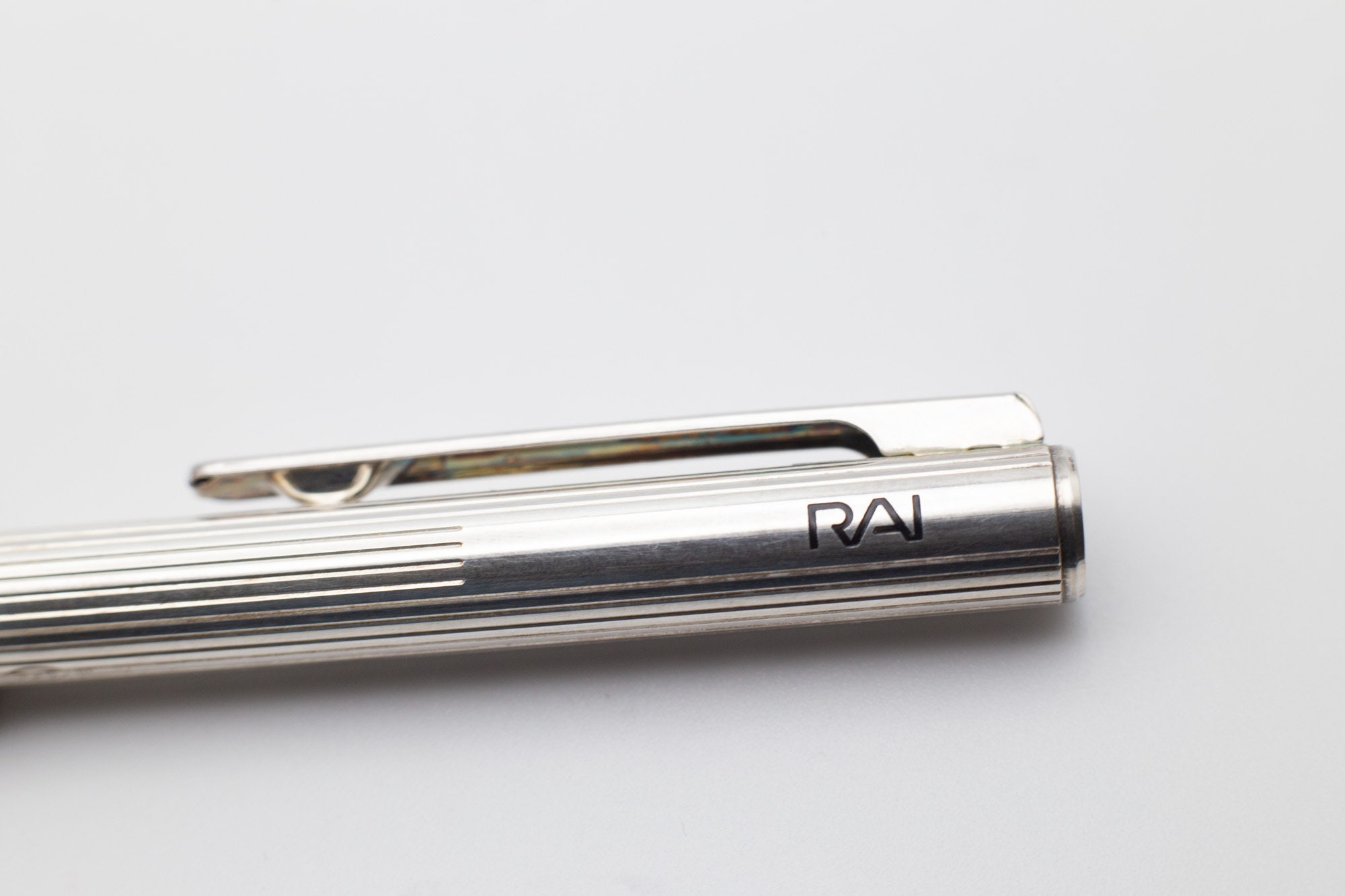 Vintage AURORA MARCO POLO 925 Sterling Silver Ballpoint Pen Italy ...