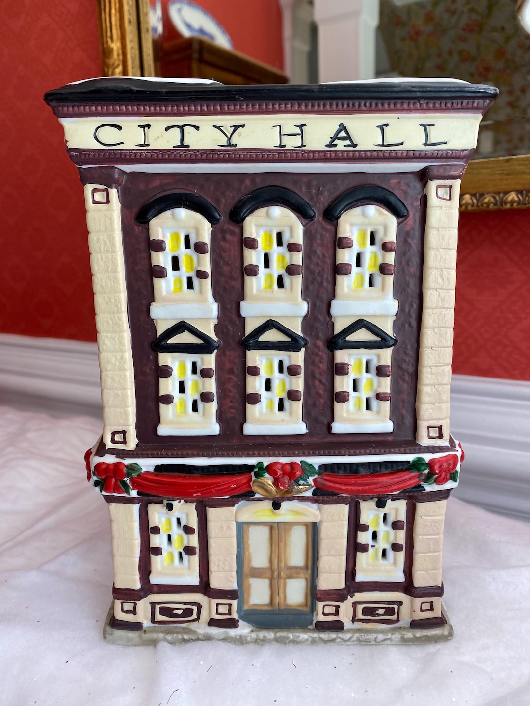 Dept.56 Coca Cola-city Hall-town Square Collection-coca Cola Christmas ...