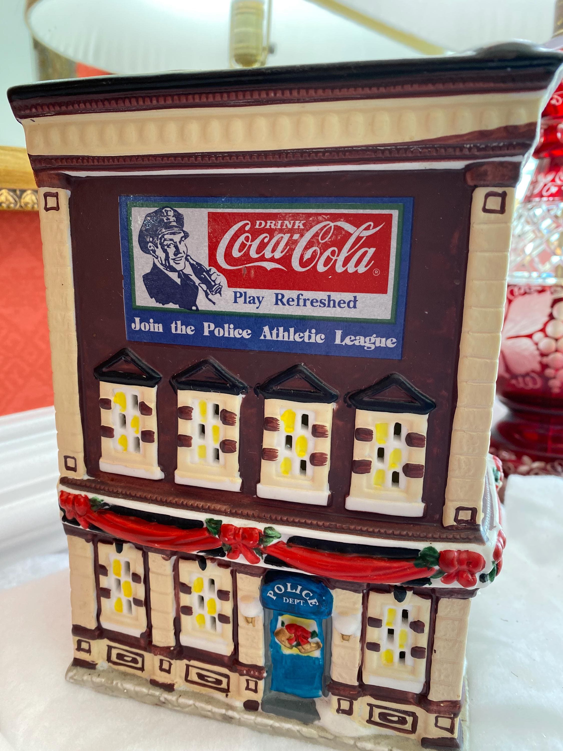 Dept.56 Coca Cola-city Hall-town Square Collection-coca Cola Christmas ...