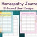 Homeopathy Journal Homeopathic Study Guide PDF Digital Download - Etsy
