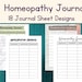 Homeopathy Journal Homeopathic Study Guide PDF Digital Download - Etsy