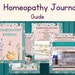 Homeopathy Journal Homeopathic Study Guide PDF Digital Download - Etsy