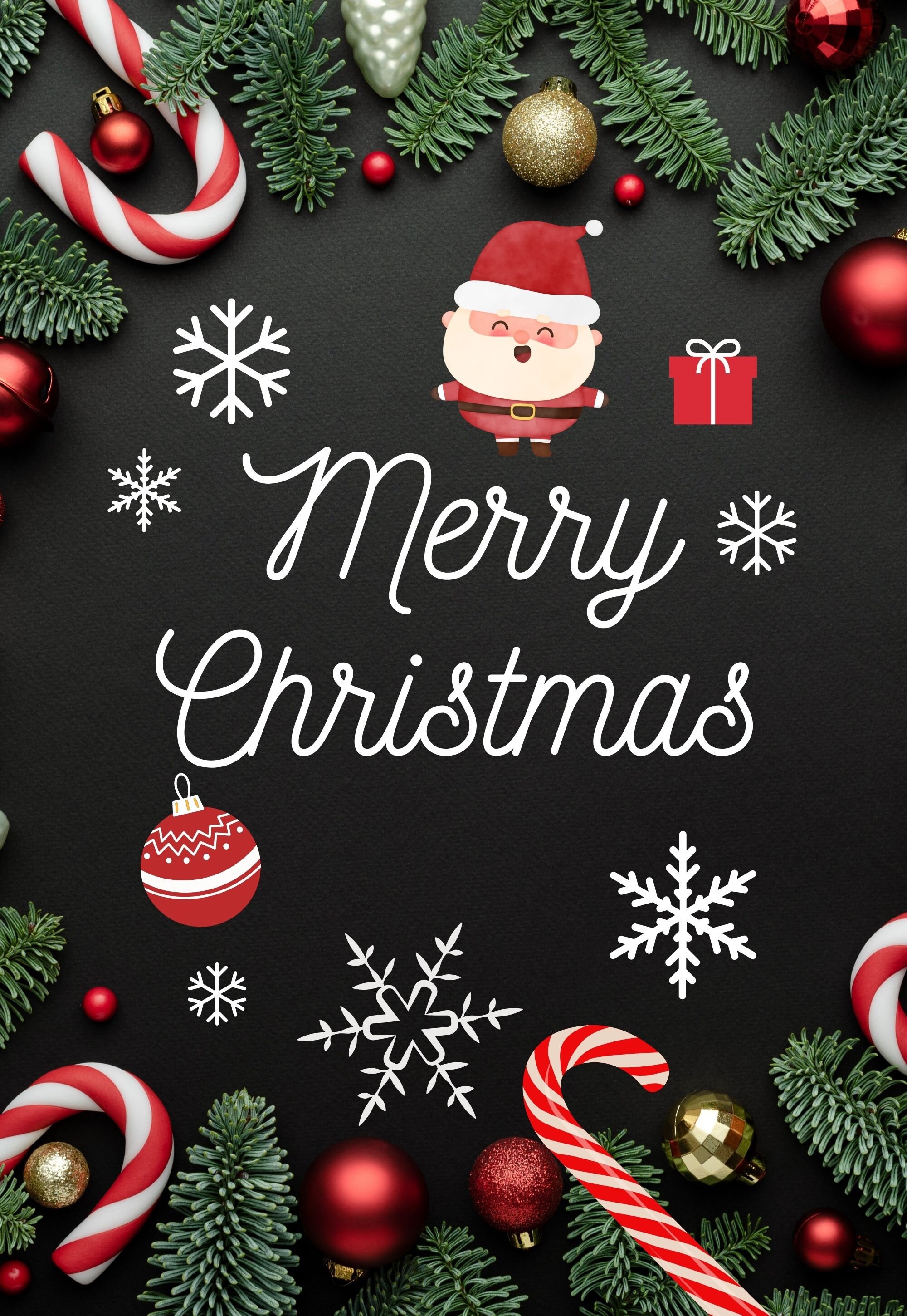 4 Cartoline Di Natale Digitali Pronte Da Stampare - Etsy