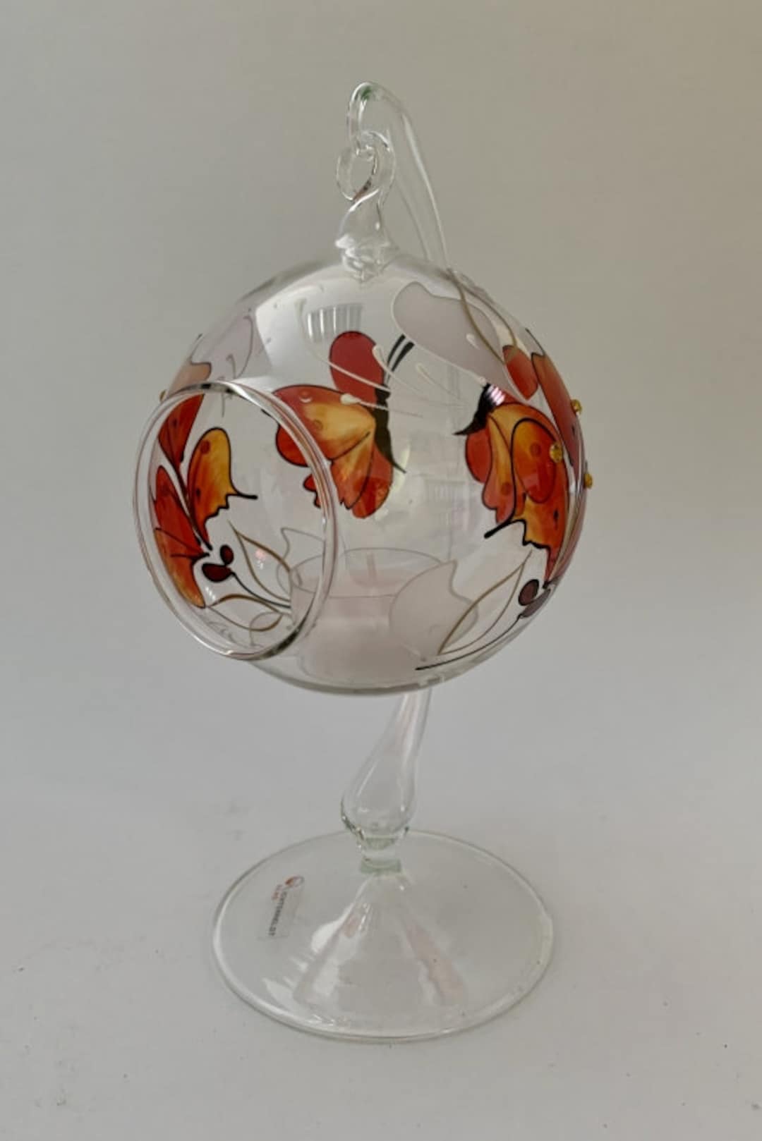 Lantern With Stand, Glass Light Ball, Tealight Ball, Fine Table ...