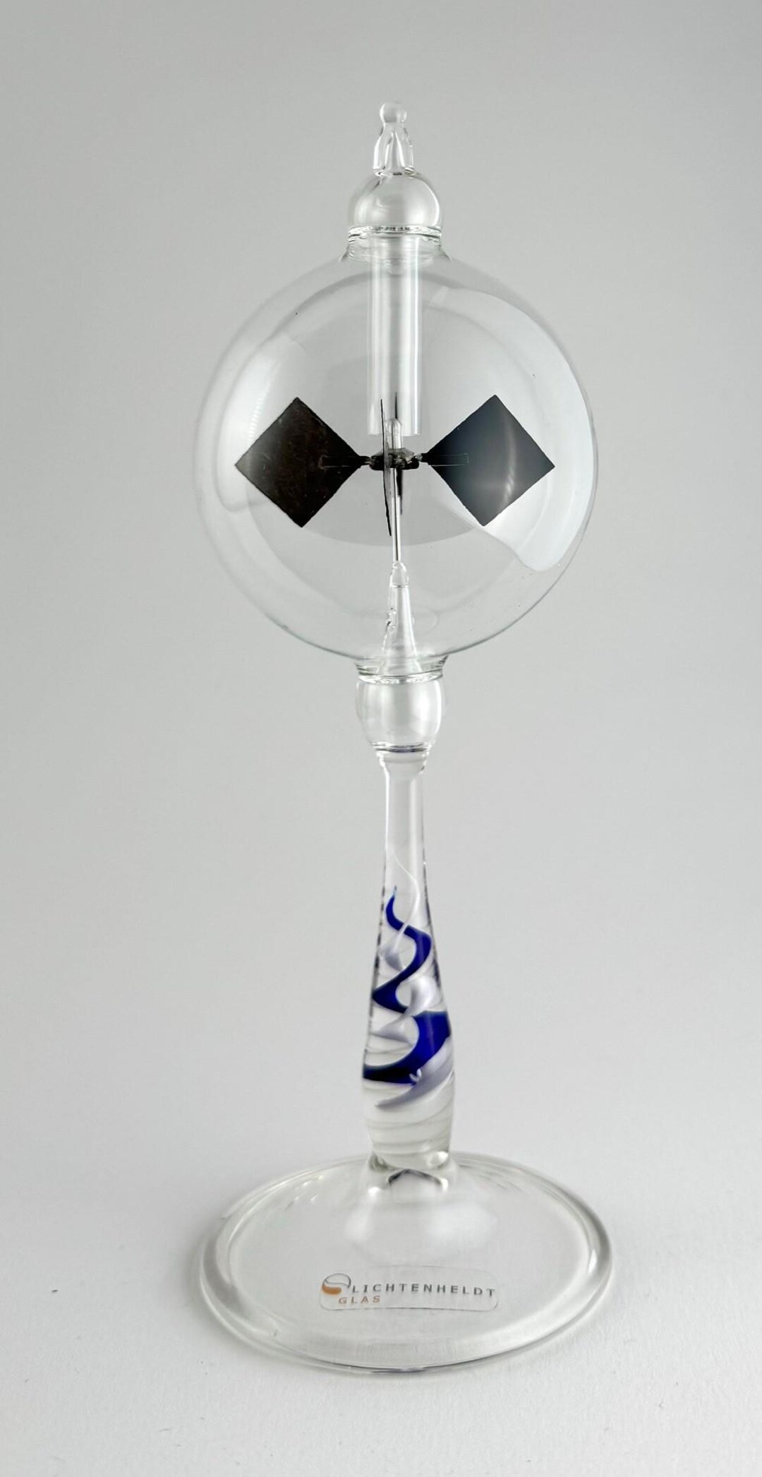 Light Mill Radiometer Sun Play Perpetuum Mobile Solar Energy Glass Art ...