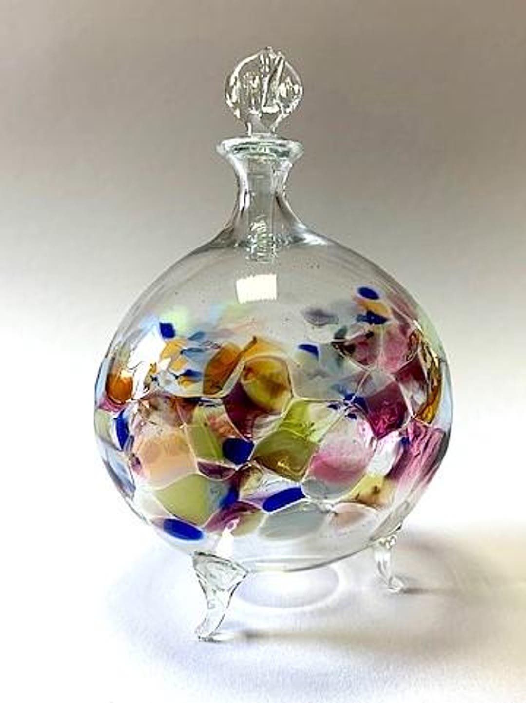 Fruit Fly Trap, Vinegar Fly Trap, Glass Blowing Art to Stand, Very ...