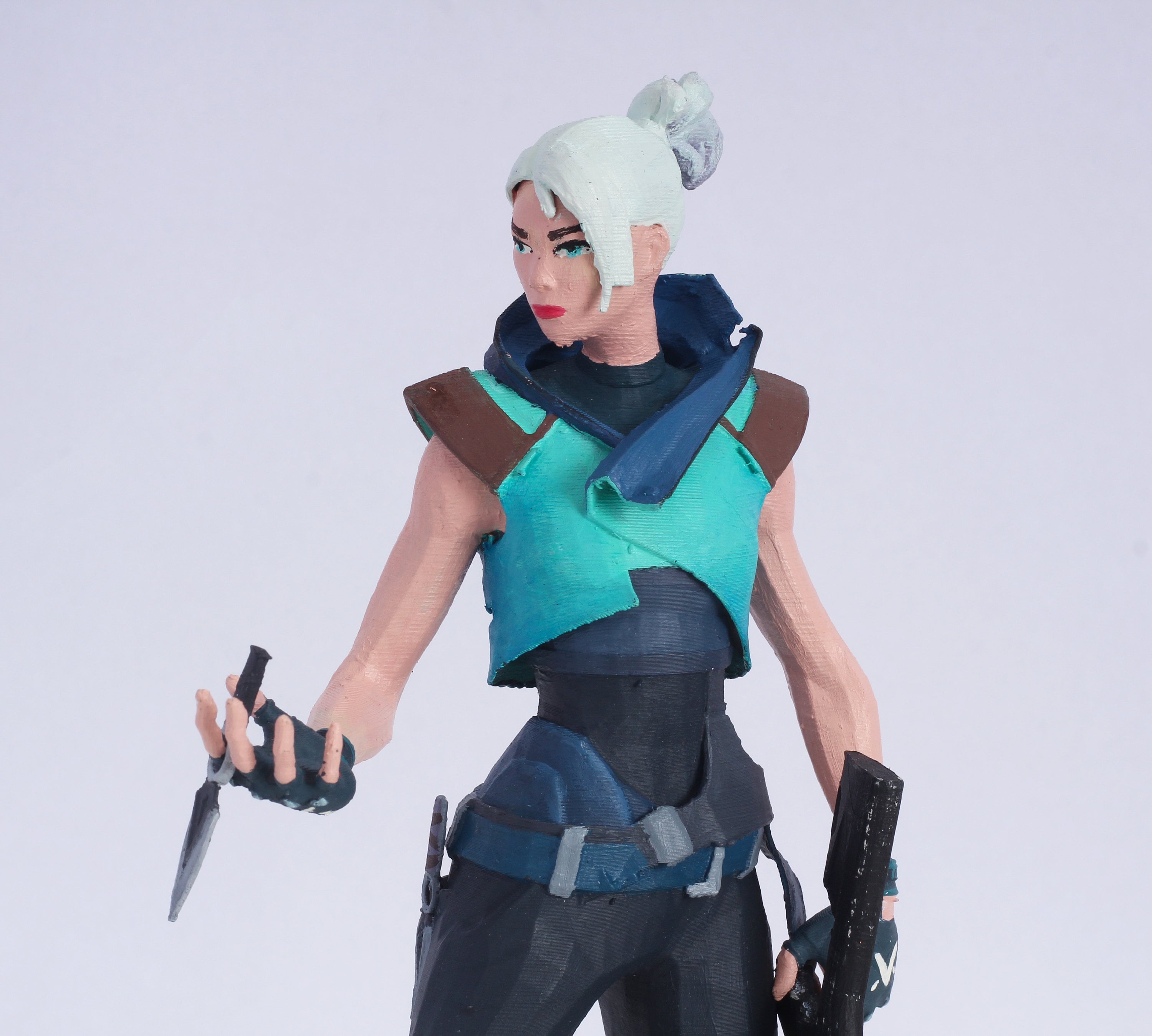 Buy 10'' Valorant Jett Figure, Valorant Game Figures, Handmade Valorant ...