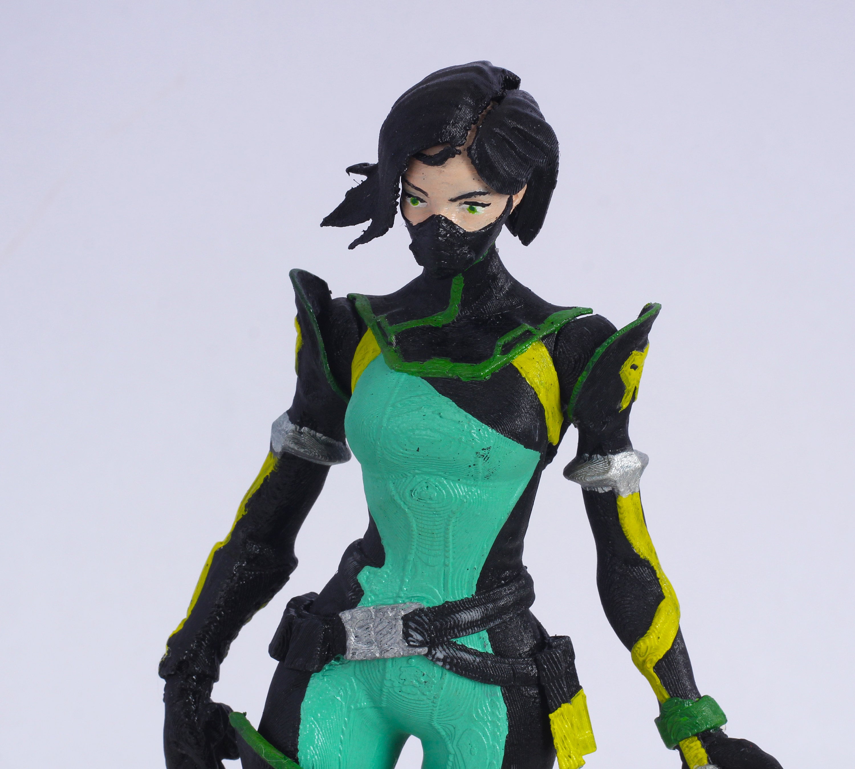 10'' Valorant Viper Figure, Valorant Games Figure, Handmade Valorant ...