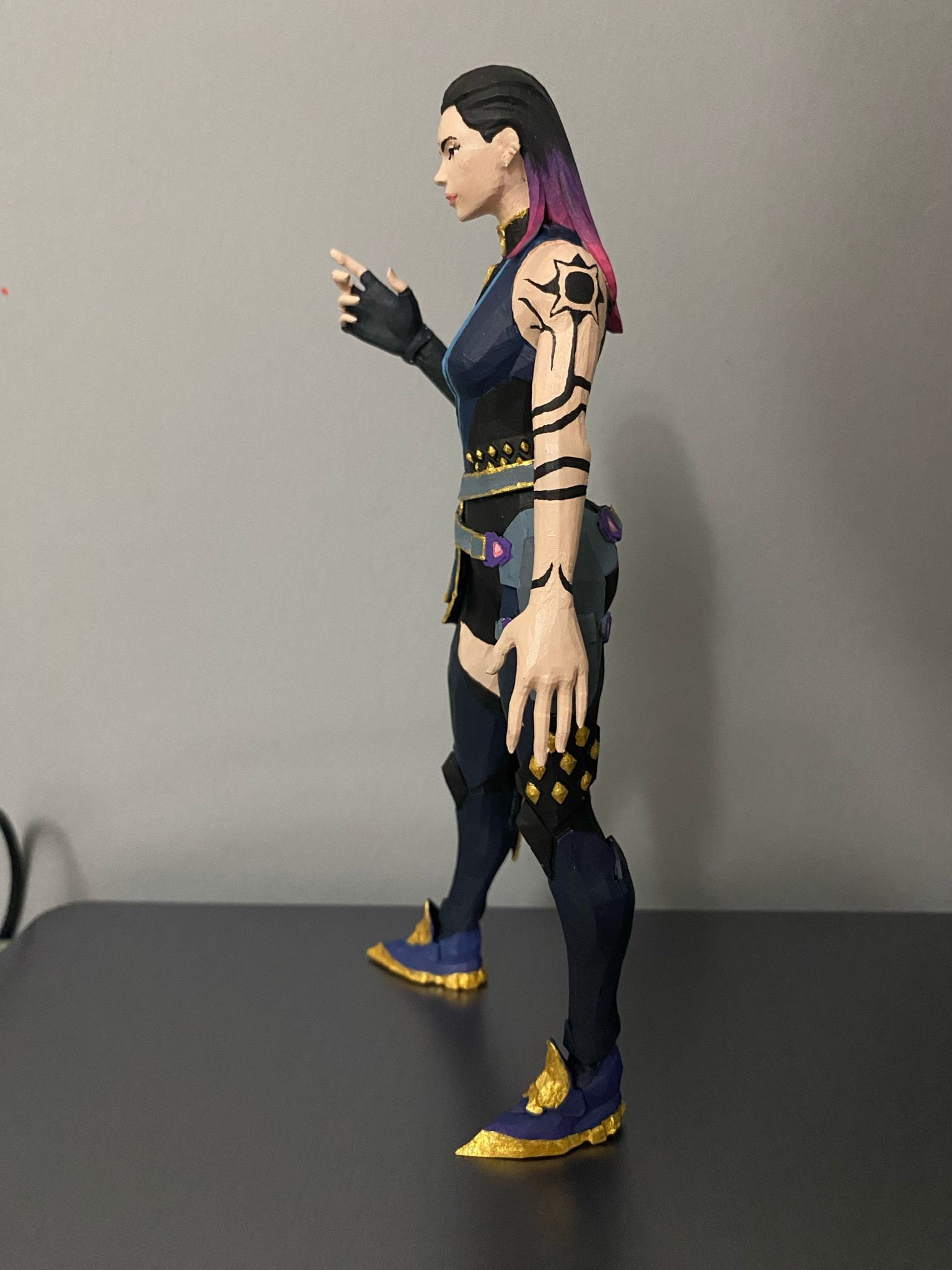 10'' Valorant Reyna Bust, Valorant Games Figure, Handmade Valorant ...