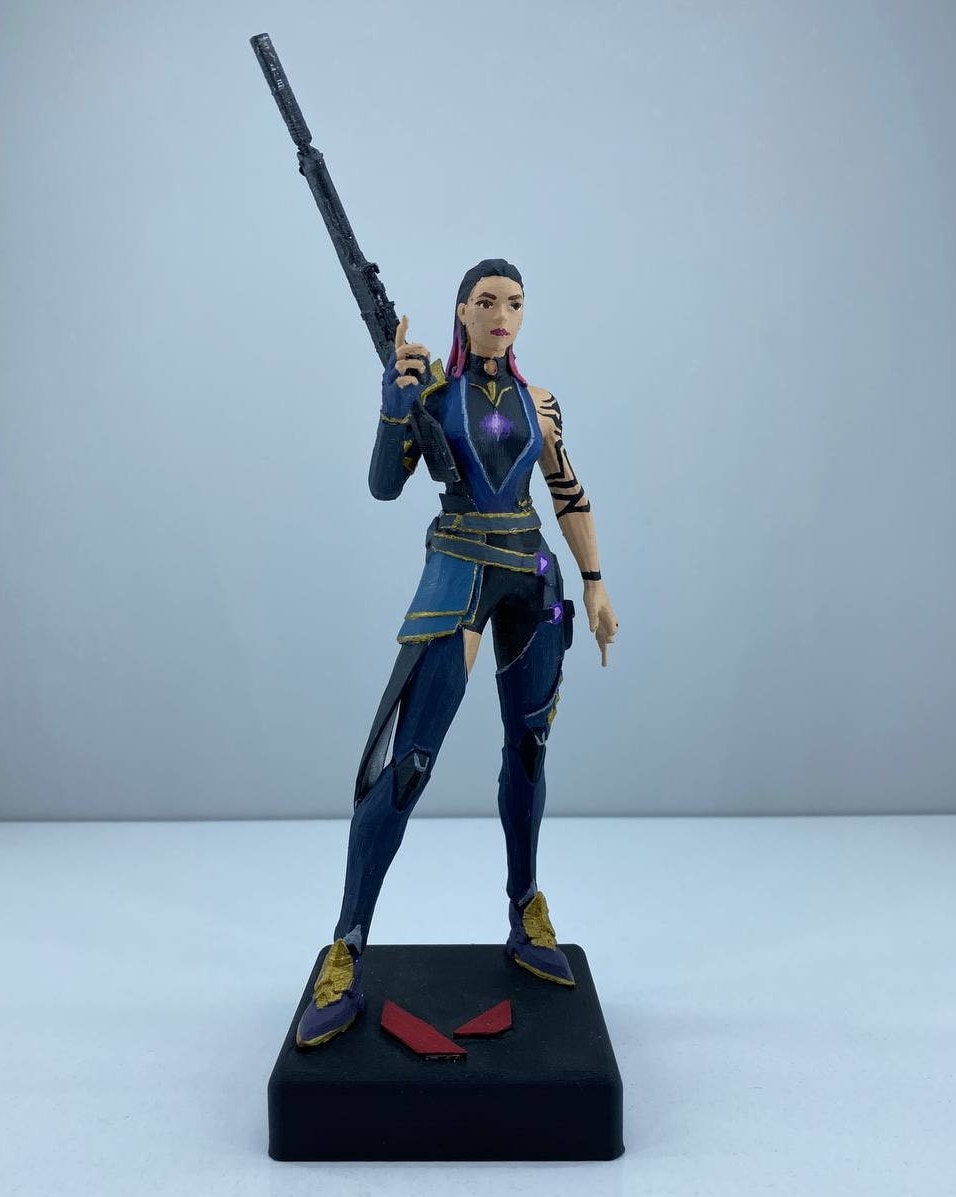 Valorant Reyna Bust Valorant Games Figure Handmade Valorant - Etsy Canada