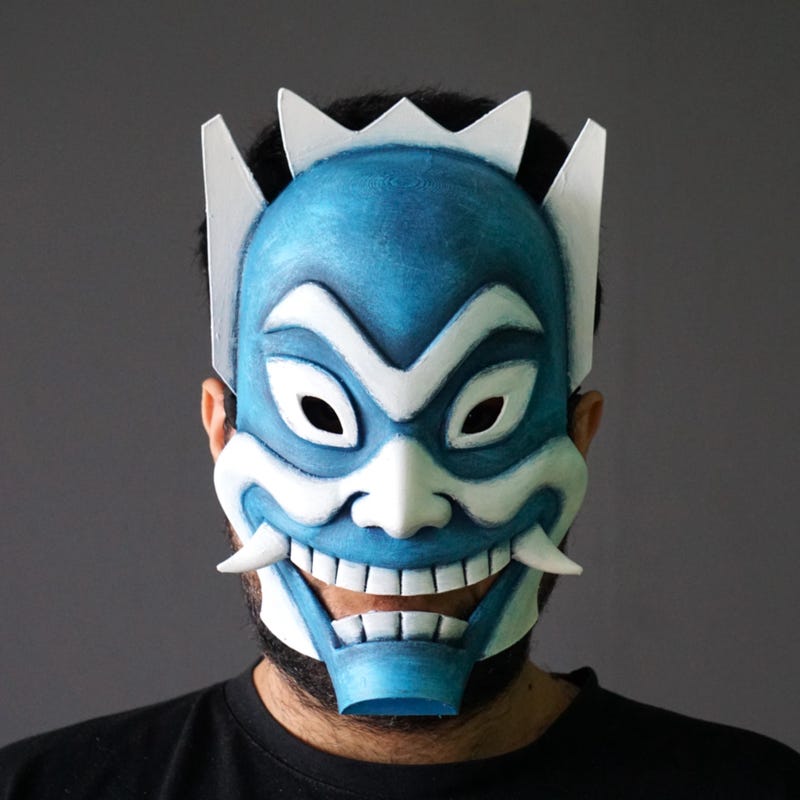 Wearable Japanese Kabuki Masks - Etsy