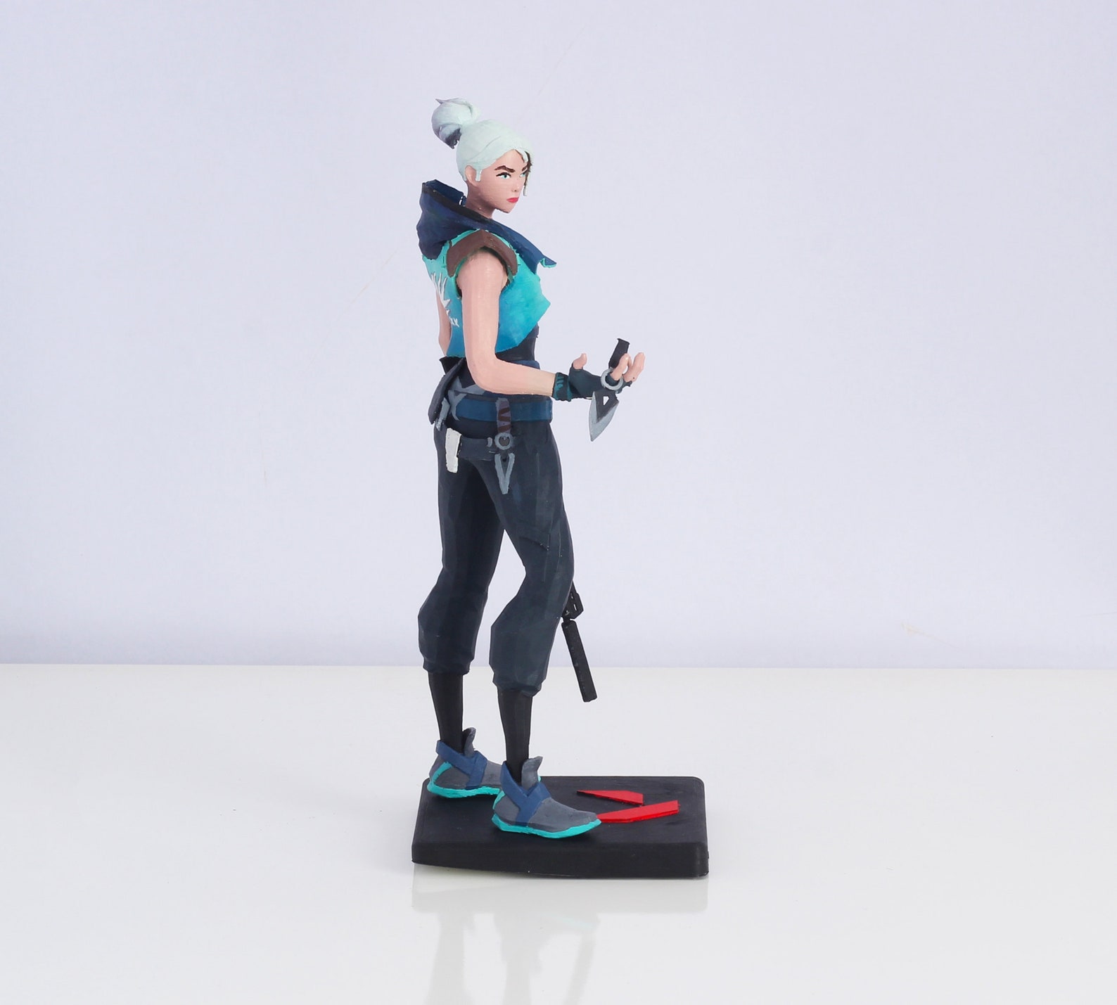 10'' Valorant Jett Figure, Valorant Game Figures, Handmade Valorant ...