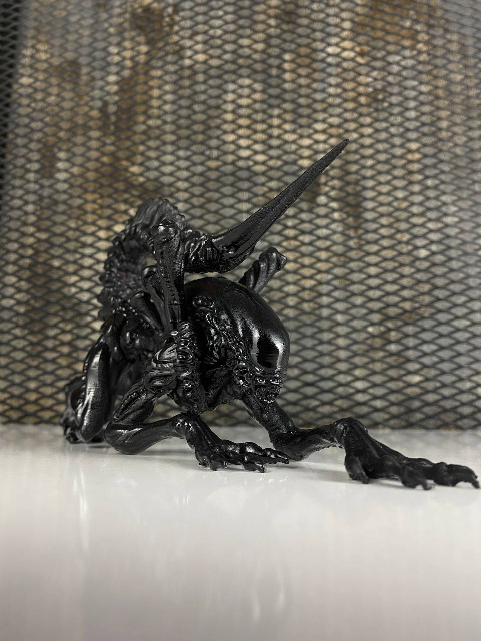 Crawling Alien Figure, Xenomorph Crawler Figure - Etsy
