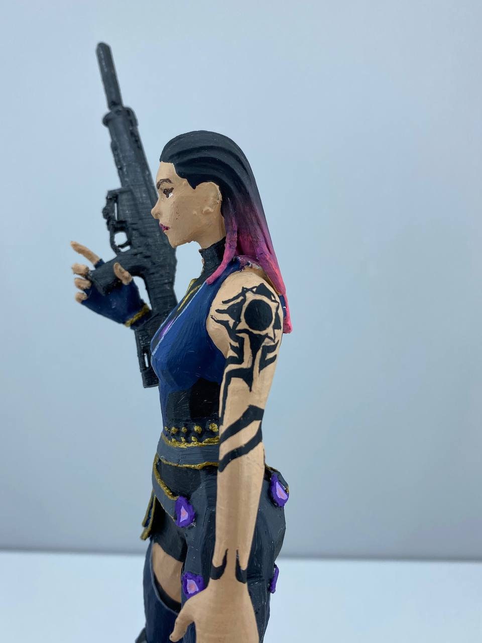 Valorant Reyna Bust, Valorant Games Figure, Handmade Valorant Statue ...