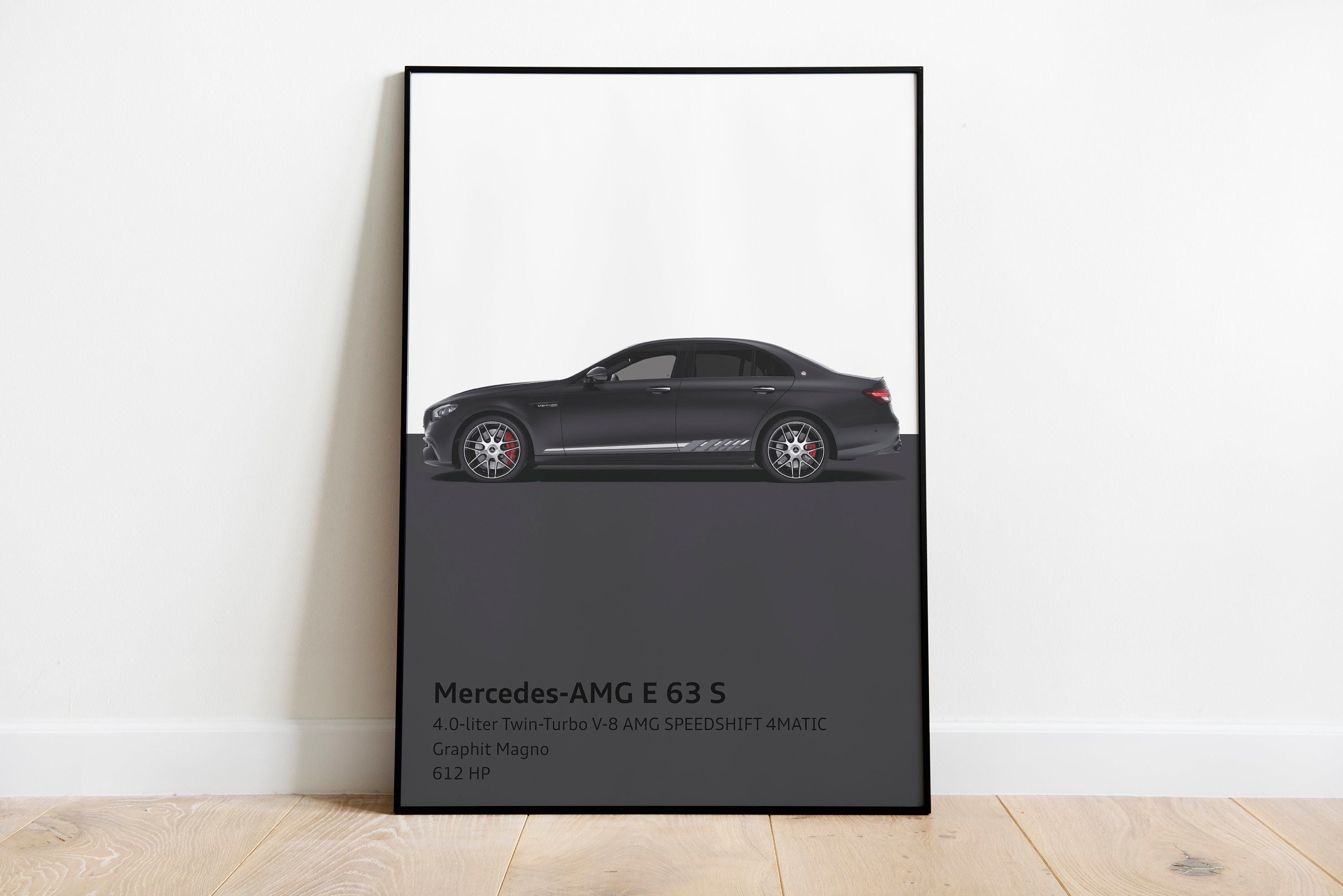 Mercedes AMG E63S Print Graphit Magno Digital Download Print Final ...
