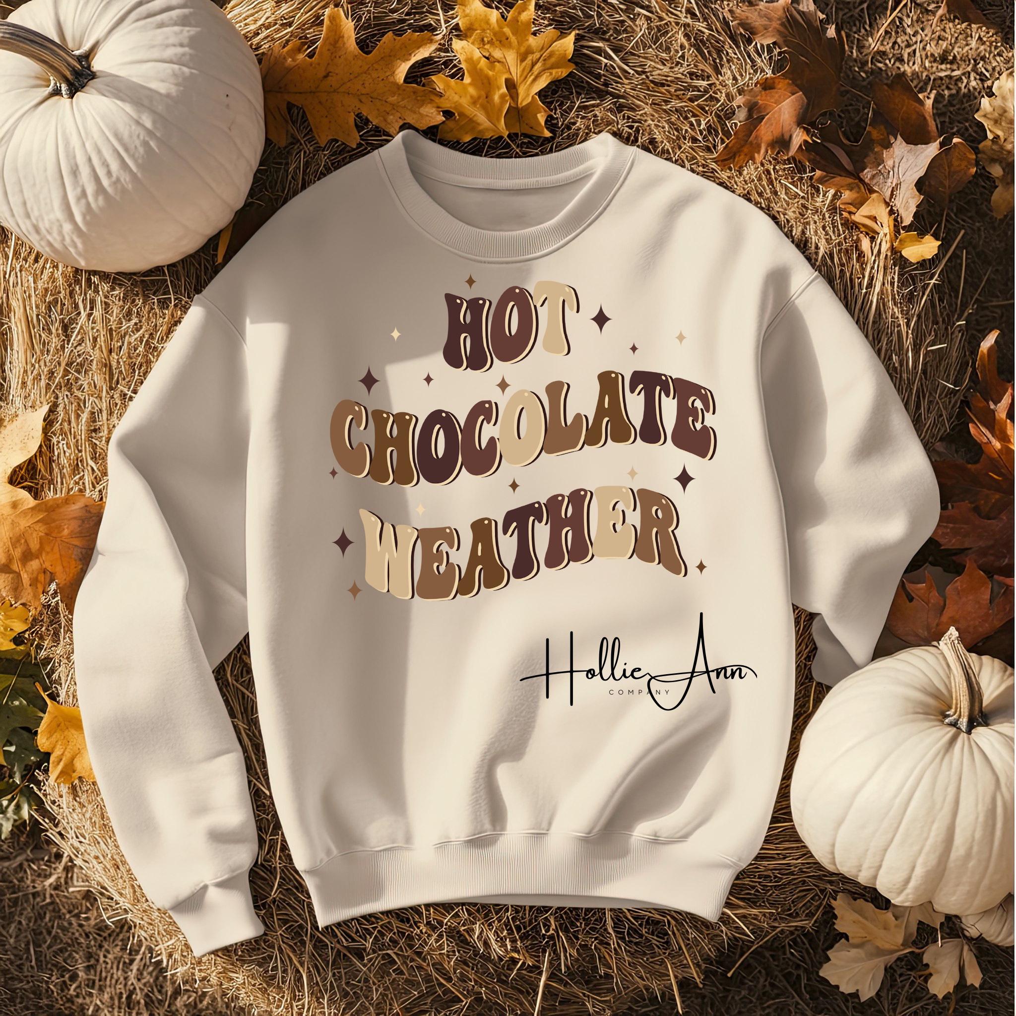 Hot Chocolate Weather Png-mock-up Included-digital Download-fall Png ...