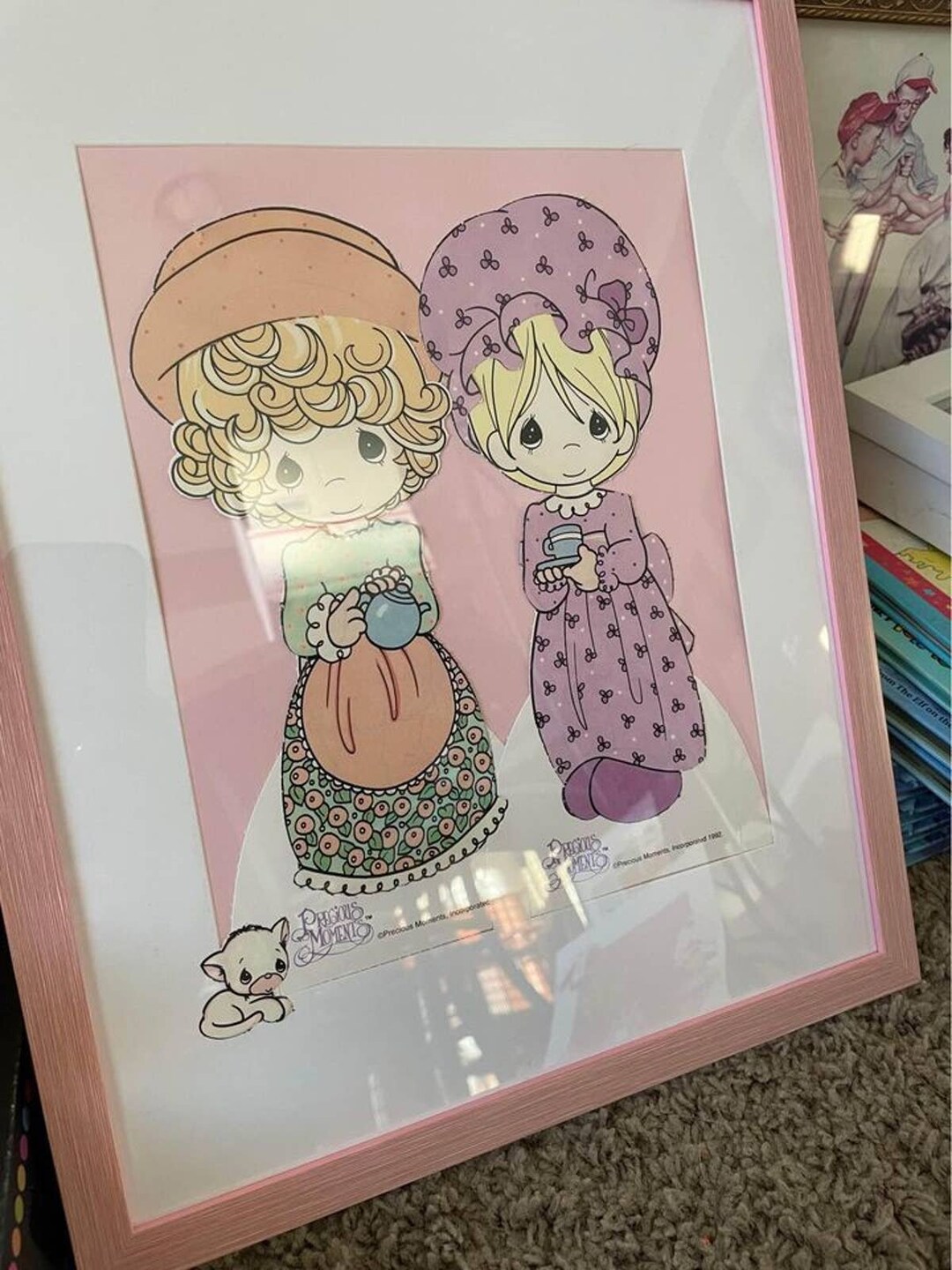 Precious Moments Paper Doll Art - Etsy