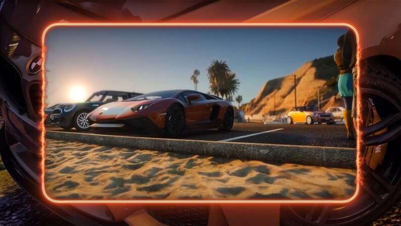 GTA V Fivem Orange Big Twitch Stream Overlay GTA Animated Twitch ...