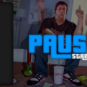 GTA V Fivem Blue Twitch Stream Overlay GTA Animated Twitch Overlay ...