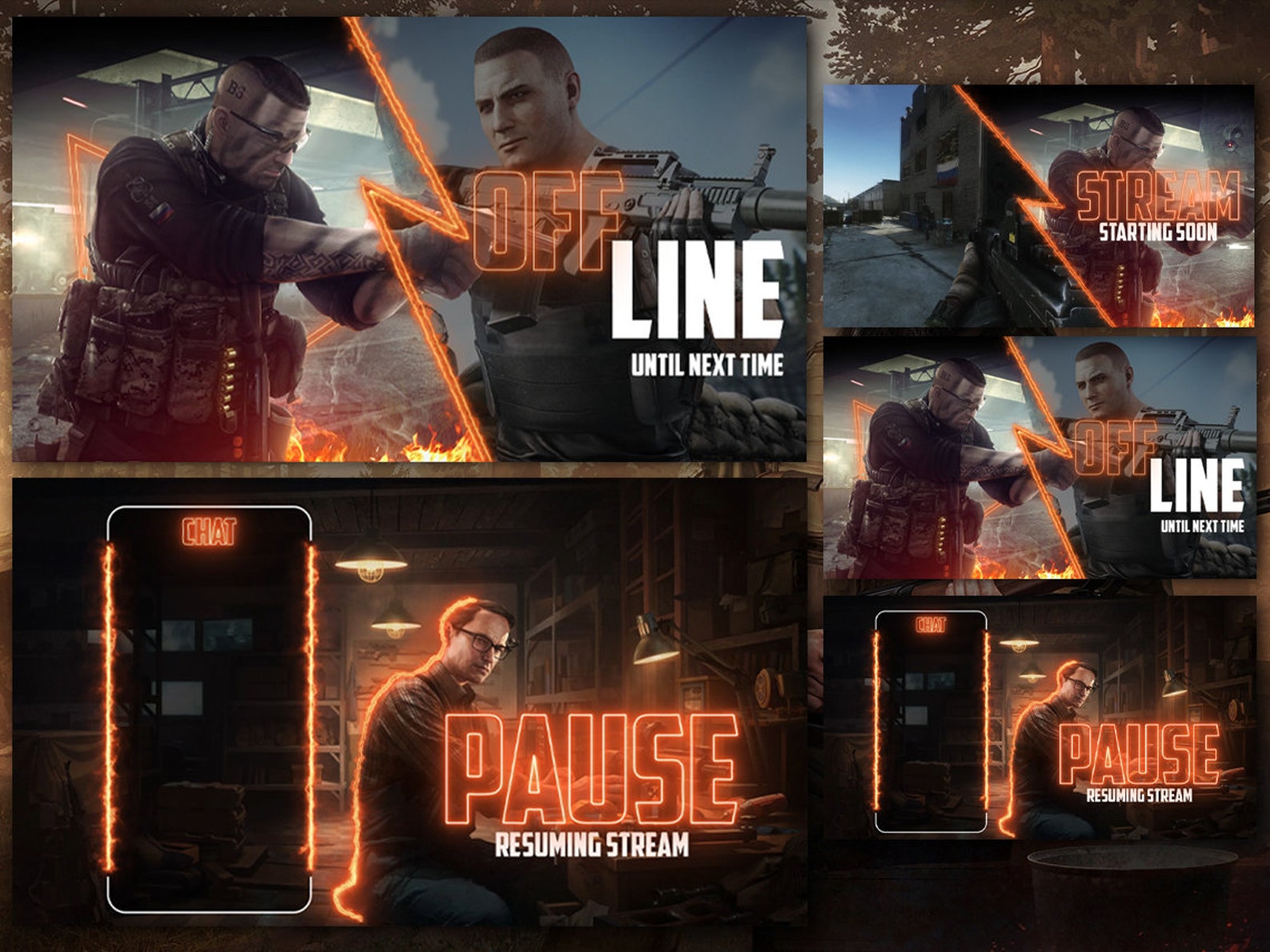 Escape From Tarkov Stream Overlay Package | Escape From Tarkov Full ...