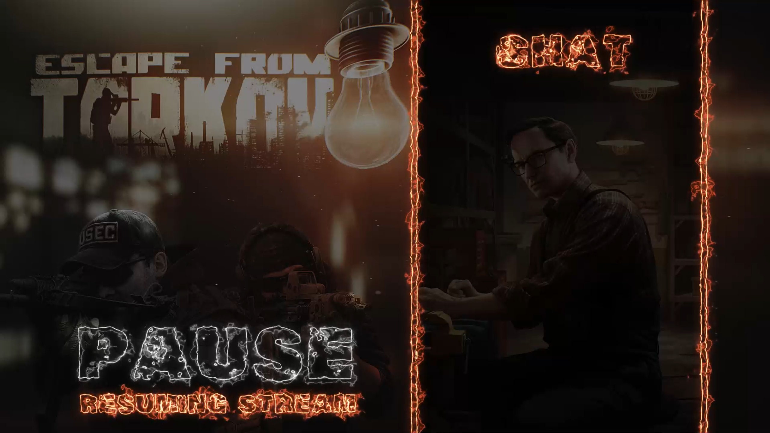 Escape From Tarkov Stream Overlay Package | Webcam | Screens | Panels ...