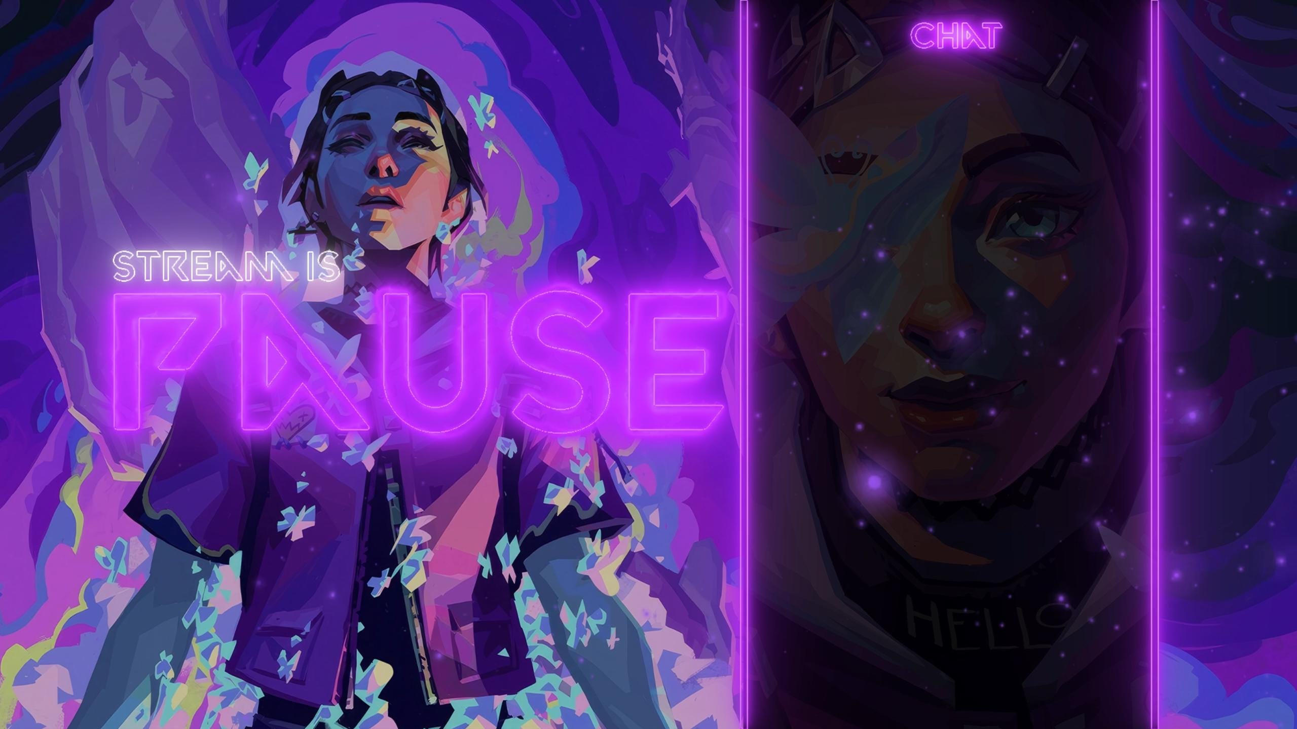 Kick, Twitch Overlays | Valorant Stream Pack - Clove Animated | Clove ...