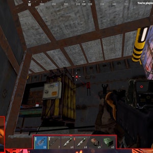 Rust Game Red Animated Twitch Overlay Package | Rust Hud Overlay ...