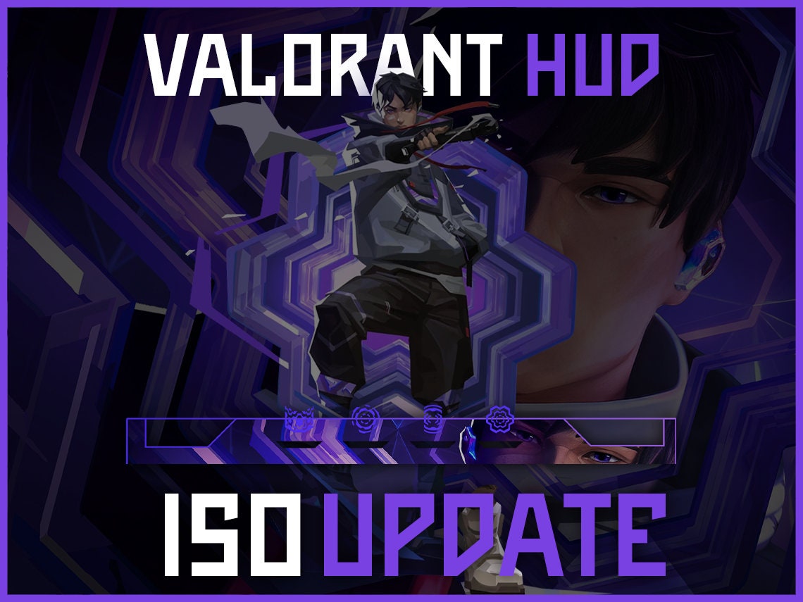 Buy Iso Update Valorant Hud Overlay Iso 20 Agent Stream Overlay HUD ...