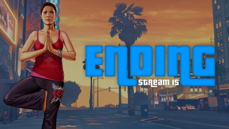 GTA V Fivem Blue Twitch Stream Overlay GTA Animated Twitch Overlay ...