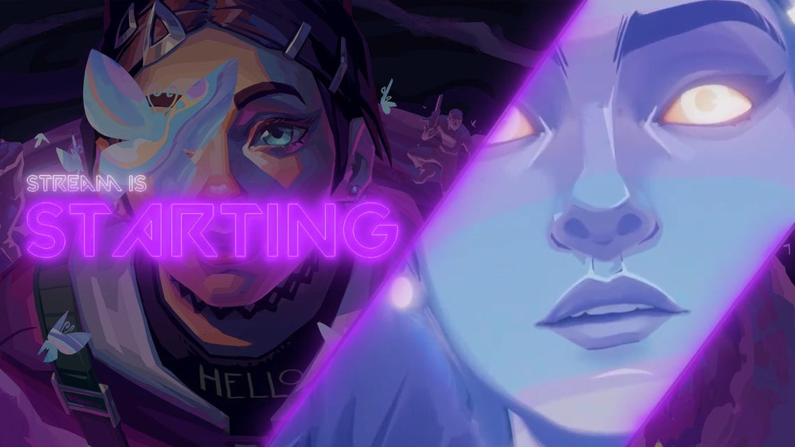 Kick, Twitch Overlays | Valorant Stream Pack - Clove Animated | Clove ...