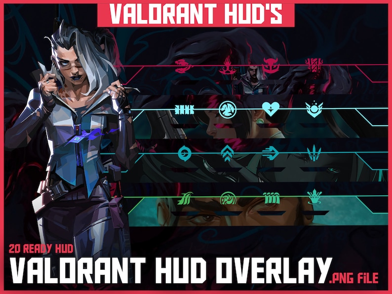 Waylay Update | Valorant Hud Overlay | Waylay + 27 Agent Stream Overlay ...