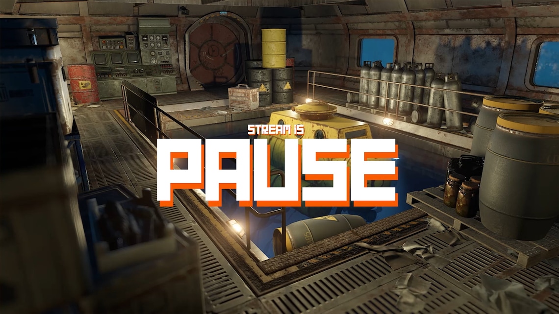 Rust Game Orange Animated Twitch Overlay Package Rust Hud - Etsy