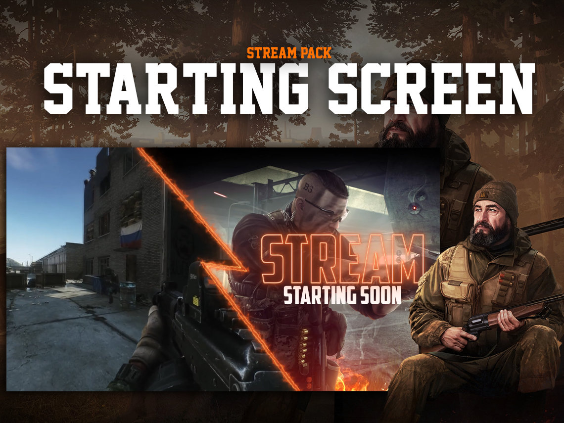 Escape From Tarkov Stream Overlay Package | Escape From Tarkov Full ...