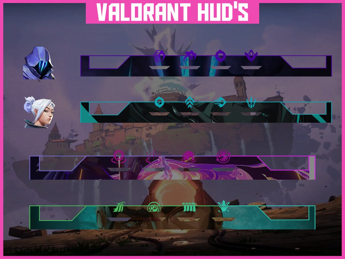 Waylay Update | Valorant Hud Overlay | Waylay + 27 Agent Stream Overlay ...