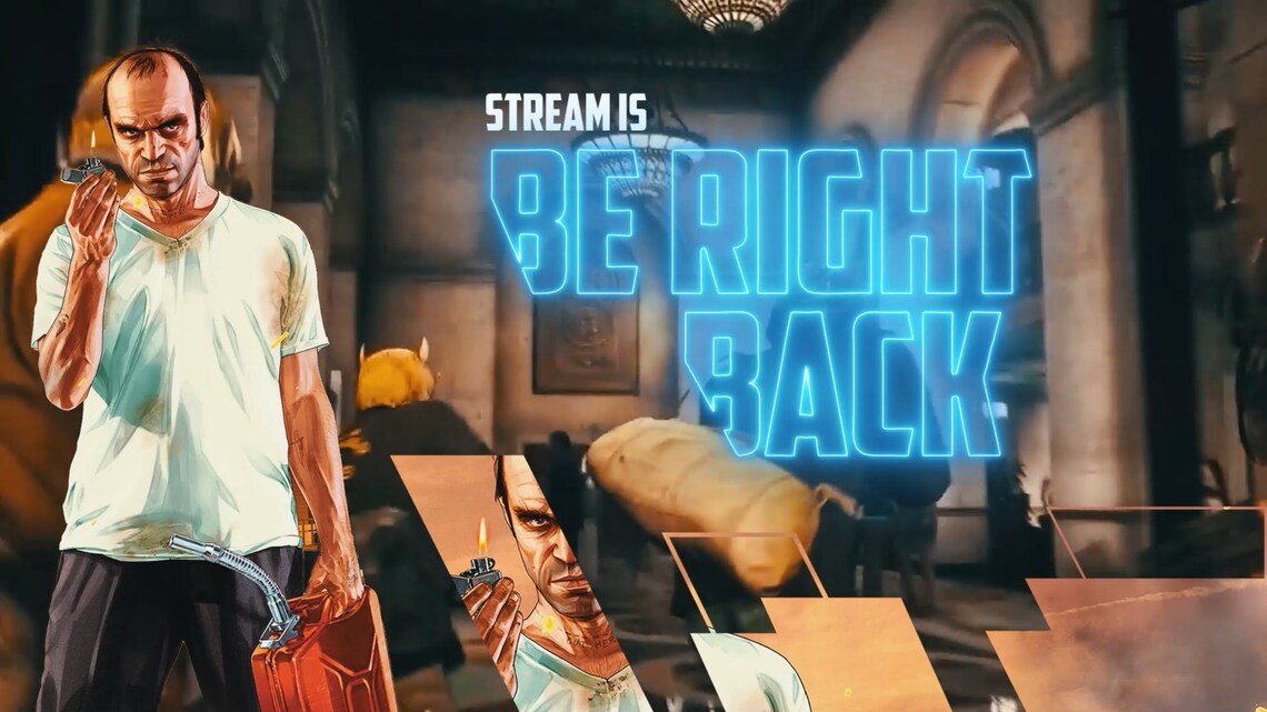 Grand Theft Auto 5 Stream Overlay GTA 5 / Fivem Animated Stream Overlay ...