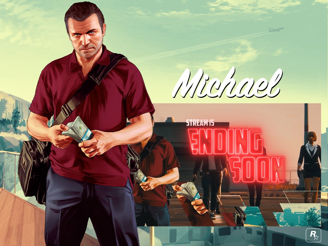 Grand Theft Auto 5 Stream Overlay GTA 5 / Fivem Animated Stream Overlay ...