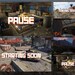 Rust Game Orange Animated Twitch Overlay Package Rust Hud Overlay ...