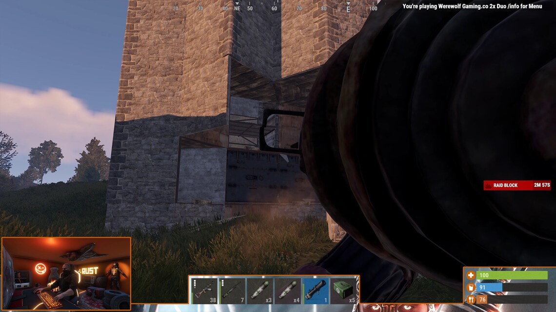 Rust HUD Overlays || X18 PNG Ready File / Twitch Overlay - OBS Ready ...